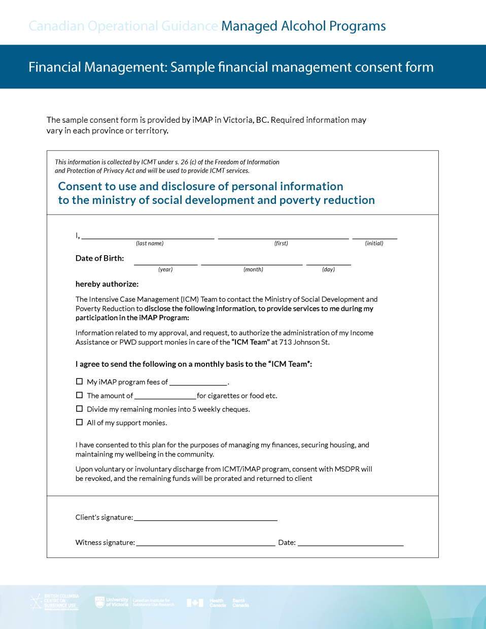 Image – Sample financial management consent form – BCCSU